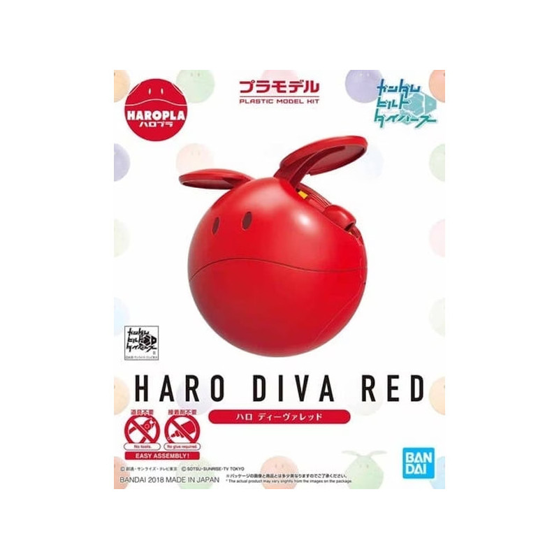 GUNDAM GUNPLA HAROPLA HARO DIVA RED